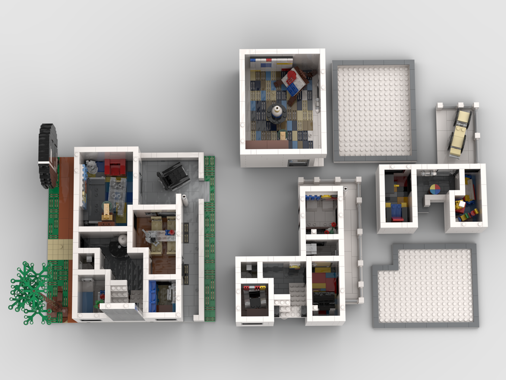 LEGO MOC Bauhaus Meisterhaus - Bricks now available! by ortwin ...