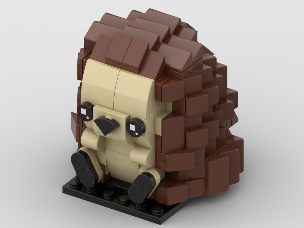 LEGO MOC Hedgehog by Hiddenface | Rebrickable - Build with LEGO