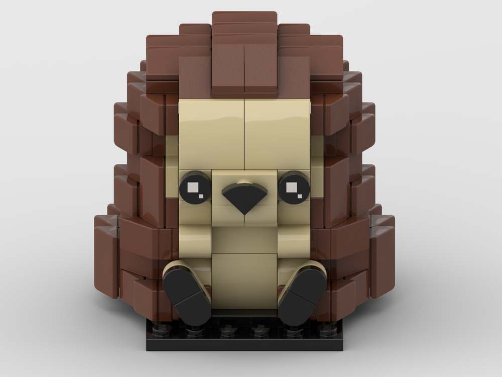 LEGO MOC Hedgehog by Hiddenface | Rebrickable - Build with LEGO