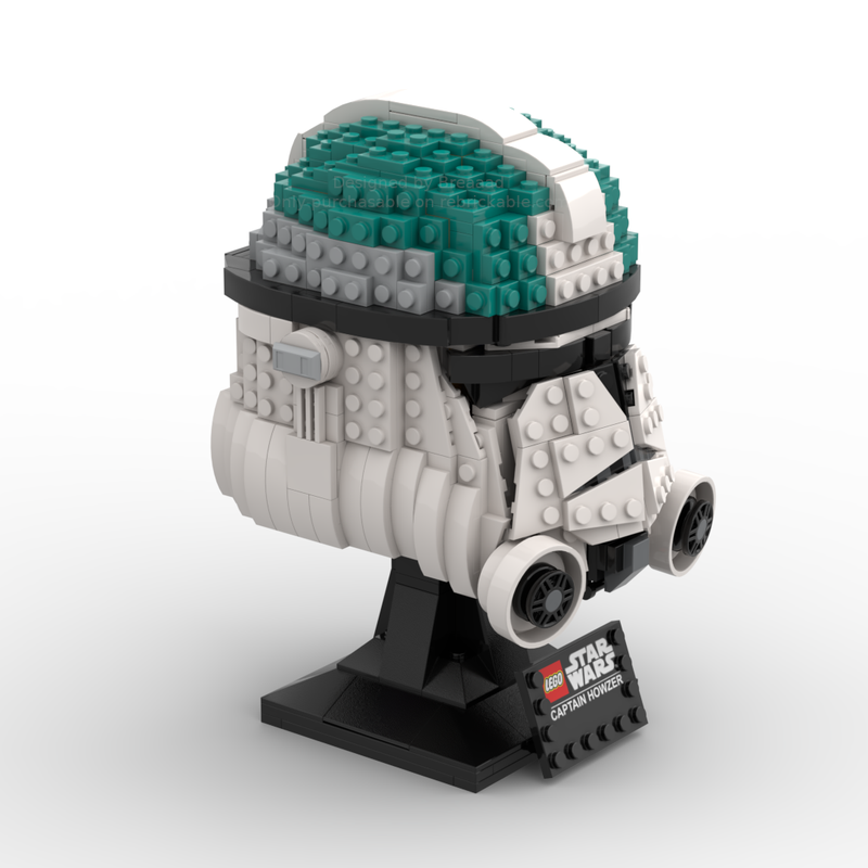 LEGO MOC Captain Howzer (Helmet Collection) by Breaaad | Rebrickable ...
