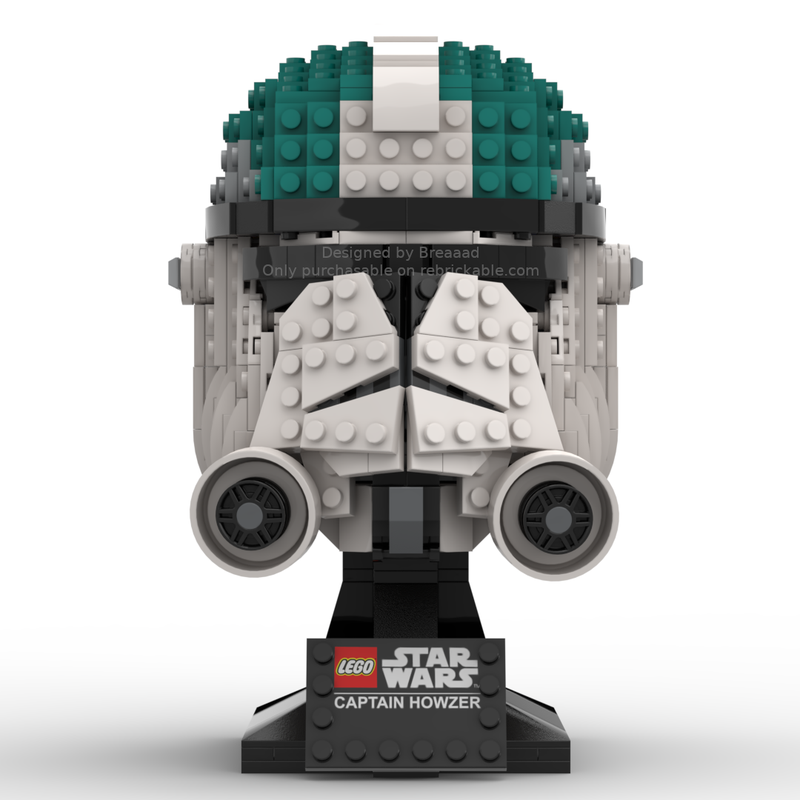 LEGO MOC Captain Howzer (Helmet Collection) by Breaaad | Rebrickable ...
