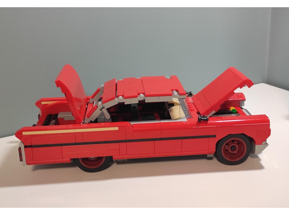 LEGO MOC 10258 Belvedere Hardtop Coupe by Kirvet | Rebrickable - Build ...