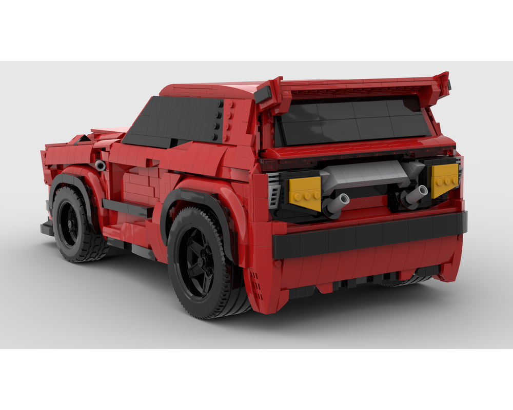 LEGO MOC Rocket League Fennec by Salad_Table | Rebrickable - Build with ...