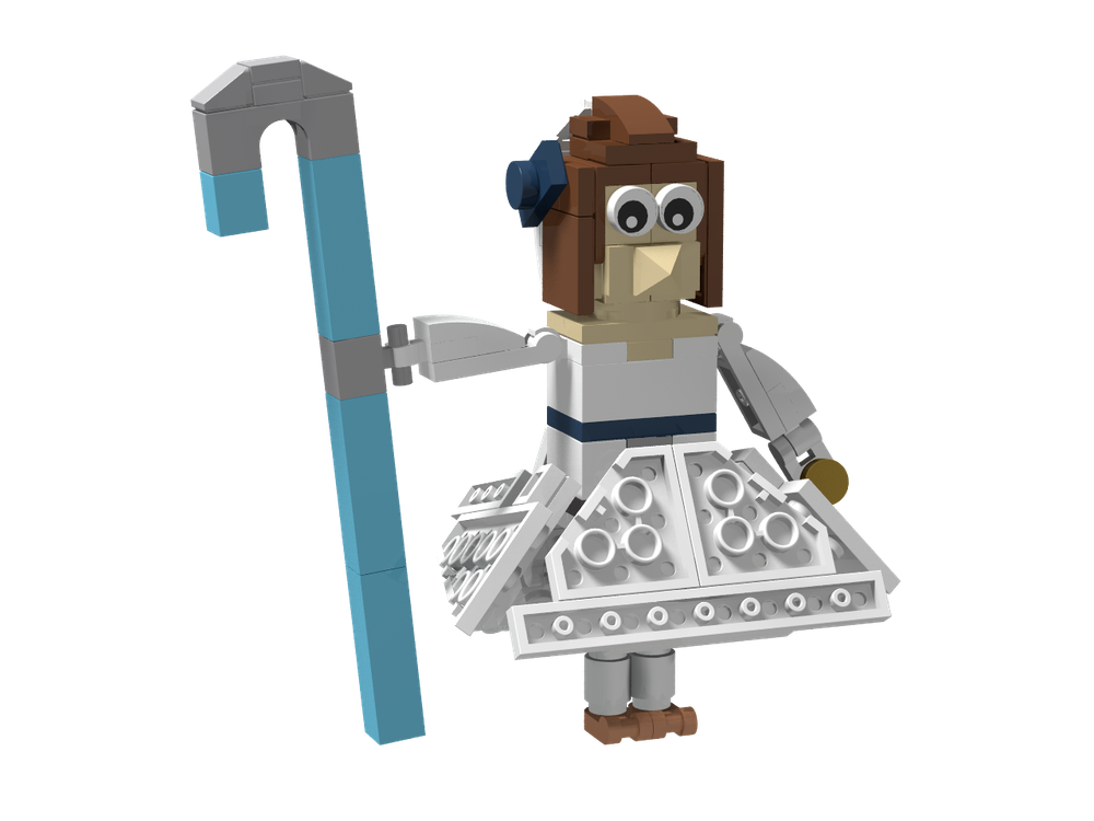 Lego Moc Wedding Bo Peep By Jayeyesea Rebrickable Build With Lego