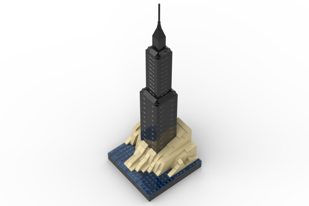 LEGO MOC Skyscraper by Linfindel | Rebrickable - Build with LEGO