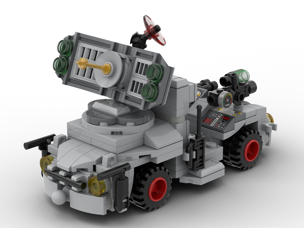 LEGO MOC-82542 Radar Truck by Horlack | Rebrickable - Build with LEGO
