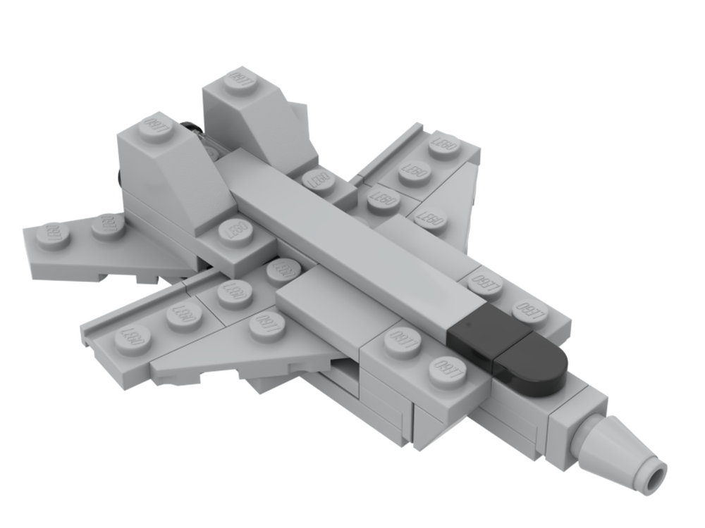 LEGO MOC Nano-Scale Fighter Jets of the Russian Military by DigitalSock ...