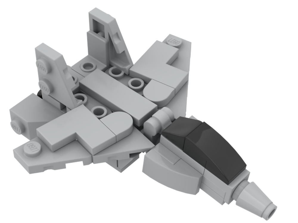 LEGO MOC Nano-Scale Fighter Jets of the Russian Military by DigitalSock ...
