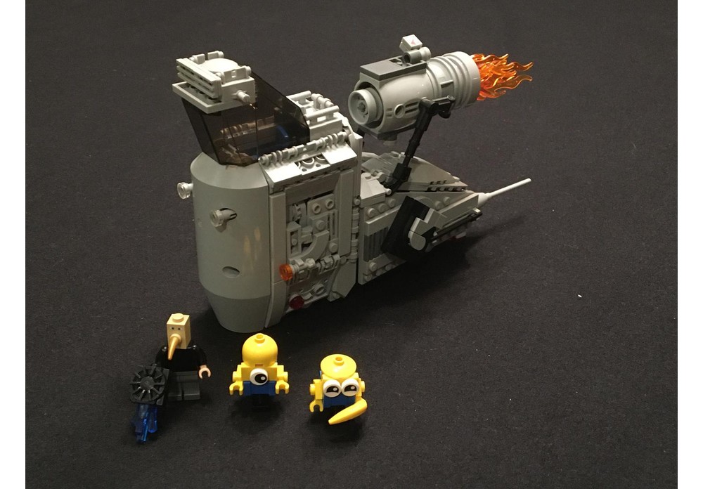 LEGO MOC Gru's Car by BrixGoFar | Rebrickable - Build with LEGO