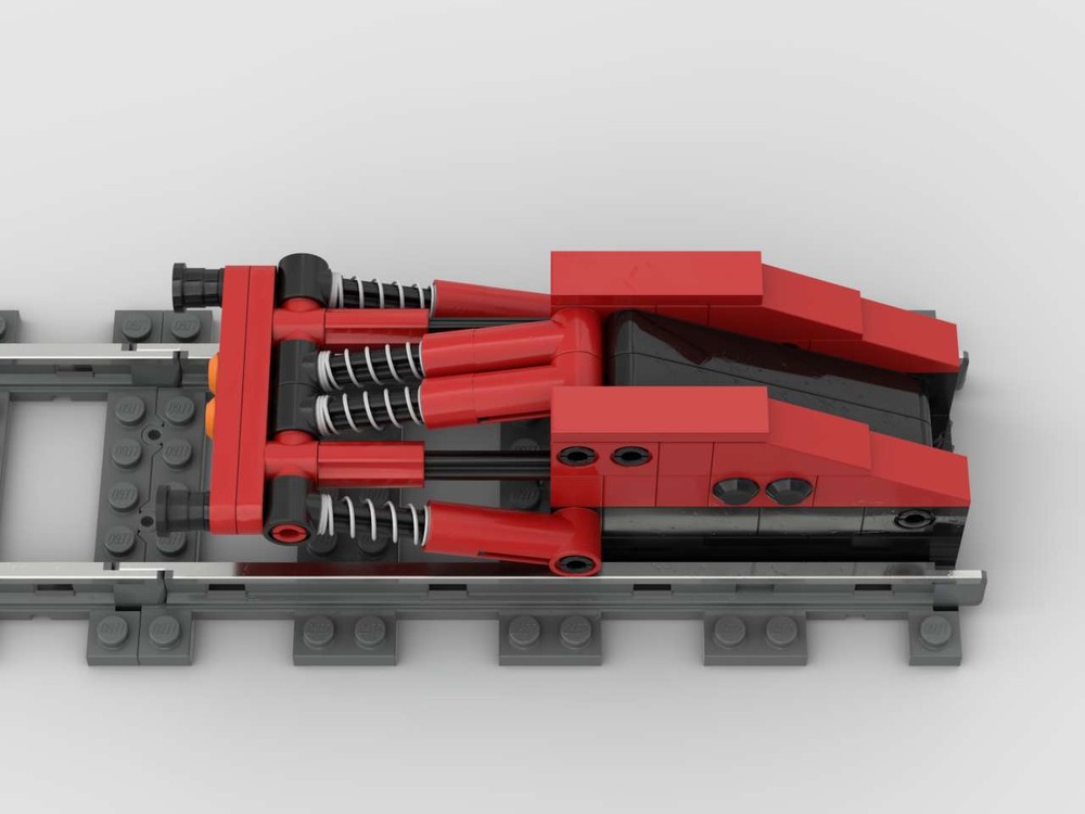 LEGO MOC Advanced Buffer Stop by DDesign | Rebrickable - Build with LEGO