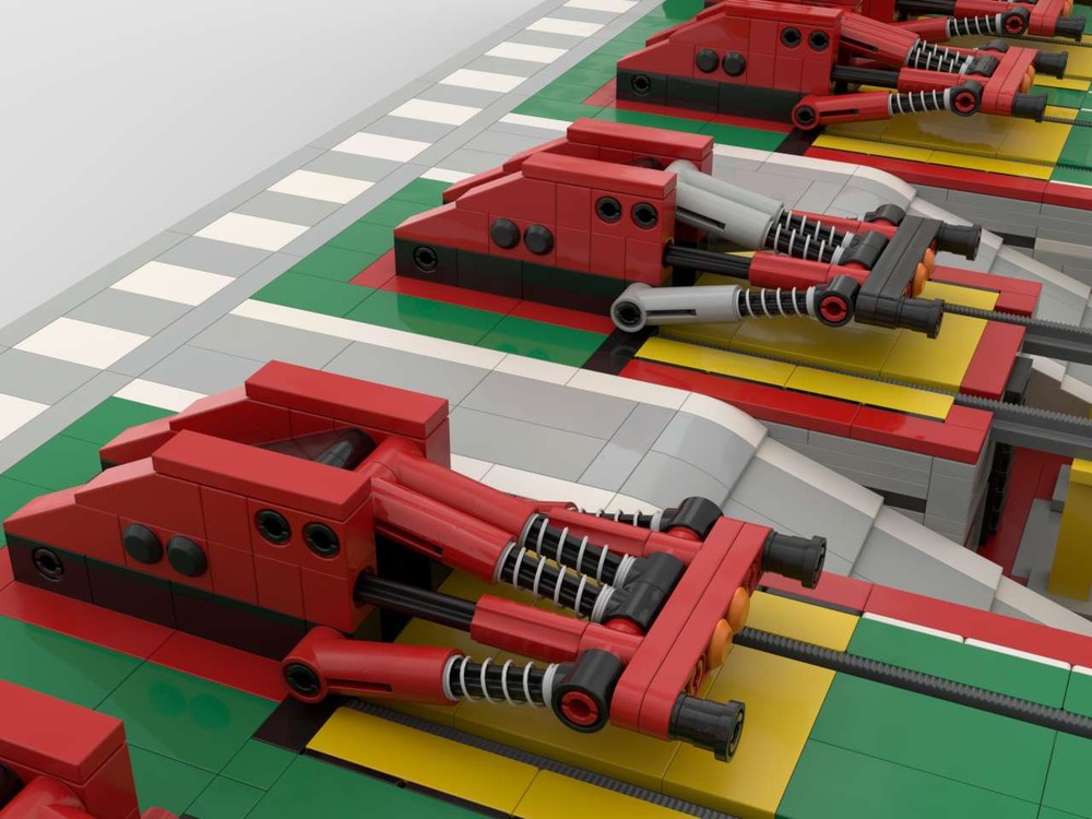 LEGO MOC Advanced Buffer Stop by DDesign | Rebrickable - Build with LEGO