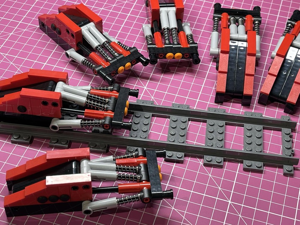 LEGO MOC Advanced Buffer Stop by DDesign | Rebrickable - Build with LEGO