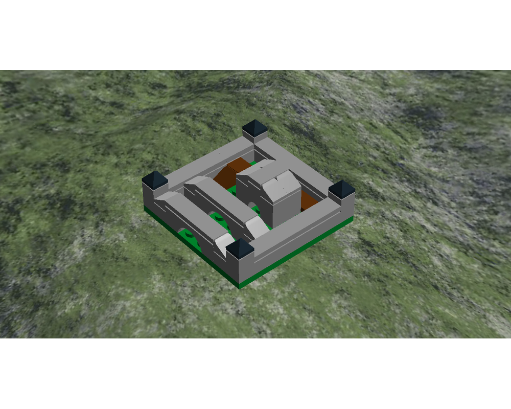 LEGO MOC Micro Castle by TechnicBuilder47 | Rebrickable - Build with LEGO