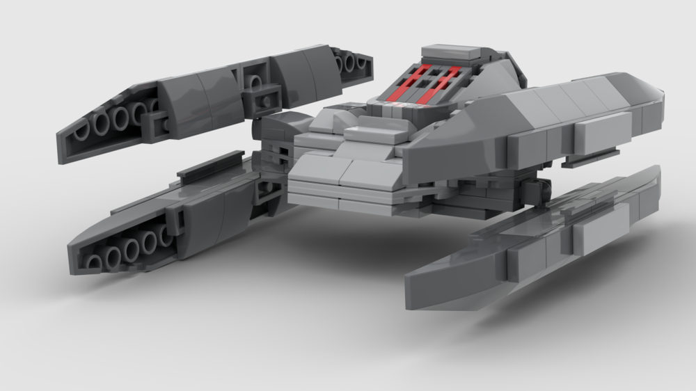 Lego Moc Vulture Droid By Ravenslegomocs Rebrickable Build With Lego