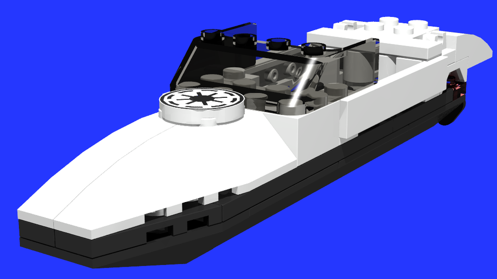 Lego Moc Motorboat By The0 Rebrickable Build With Lego