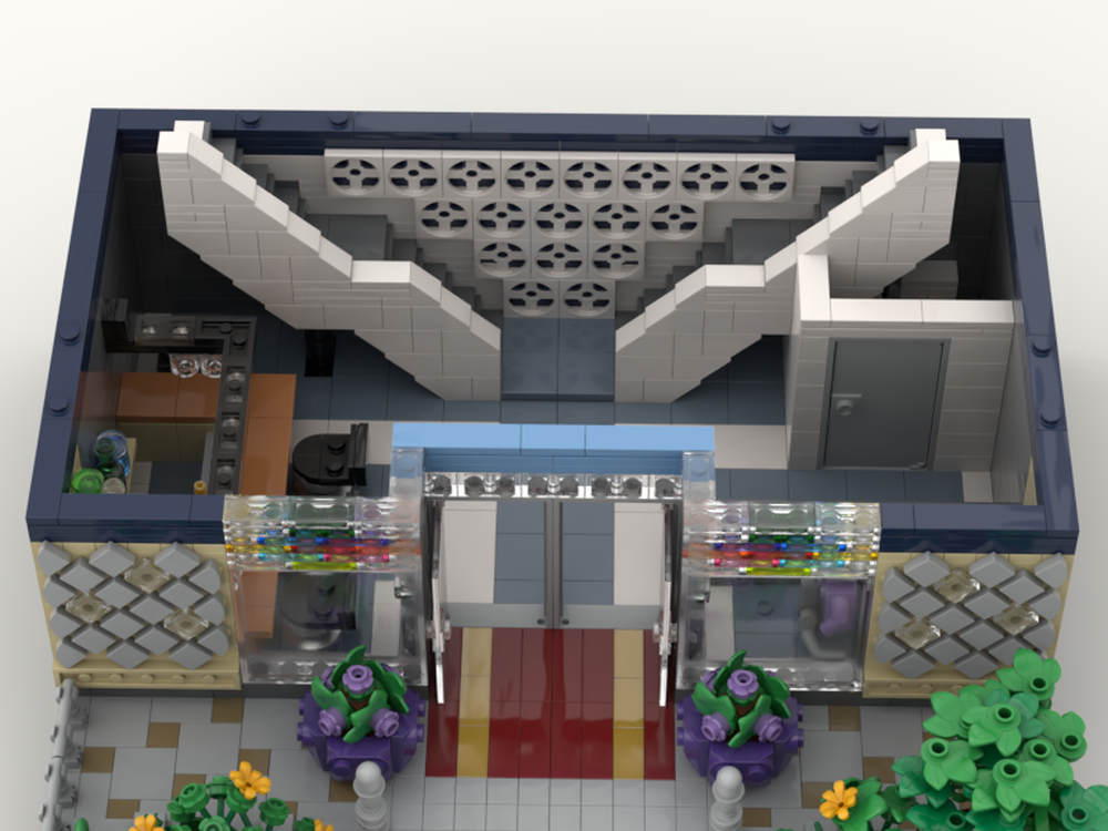 LEGO MOC Modular Bricktober Theater by Chricki | Rebrickable - Build ...