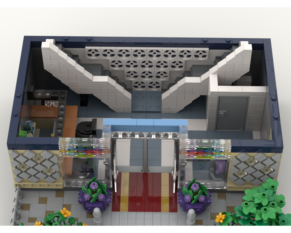 LEGO MOC Modular Bricktober Theater by Chricki | Rebrickable - Build ...
