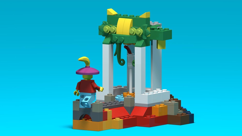 LEGO MOC BYGGLEK Story 3 - Shrine of the Sausage Sceptre by mattking4 ...