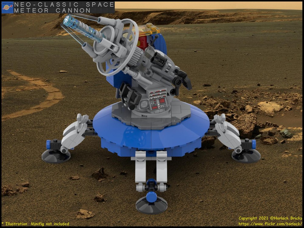 Lego Moc Meteor Cannon By Horlack Rebrickable Build With Lego