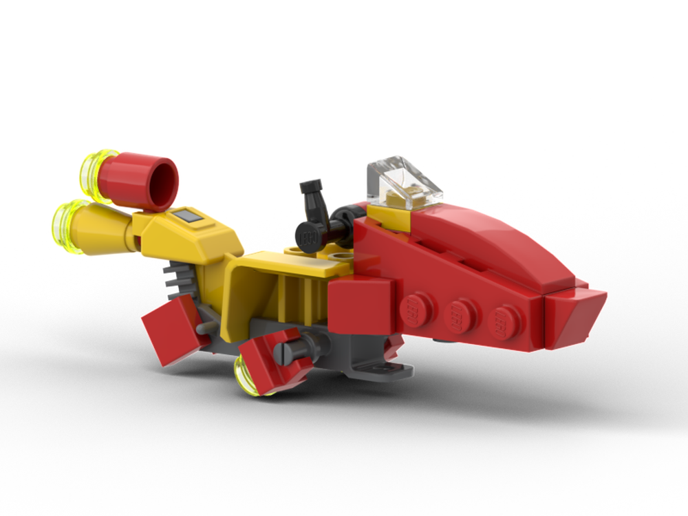 LEGO MOC Hoverbike no.1 by Ertz1258 | Rebrickable - Build with LEGO
