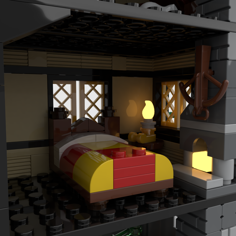 LEGO MOC-82740 Medieval House by bricks_fan_uy | Rebrickable - Build ...