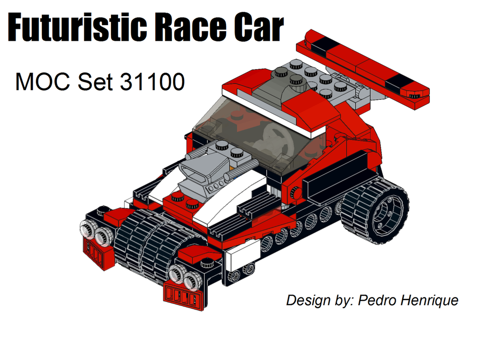 LEGO MOC Futuristic Race Car - MOC 31100 by Pedro_Henrique ...