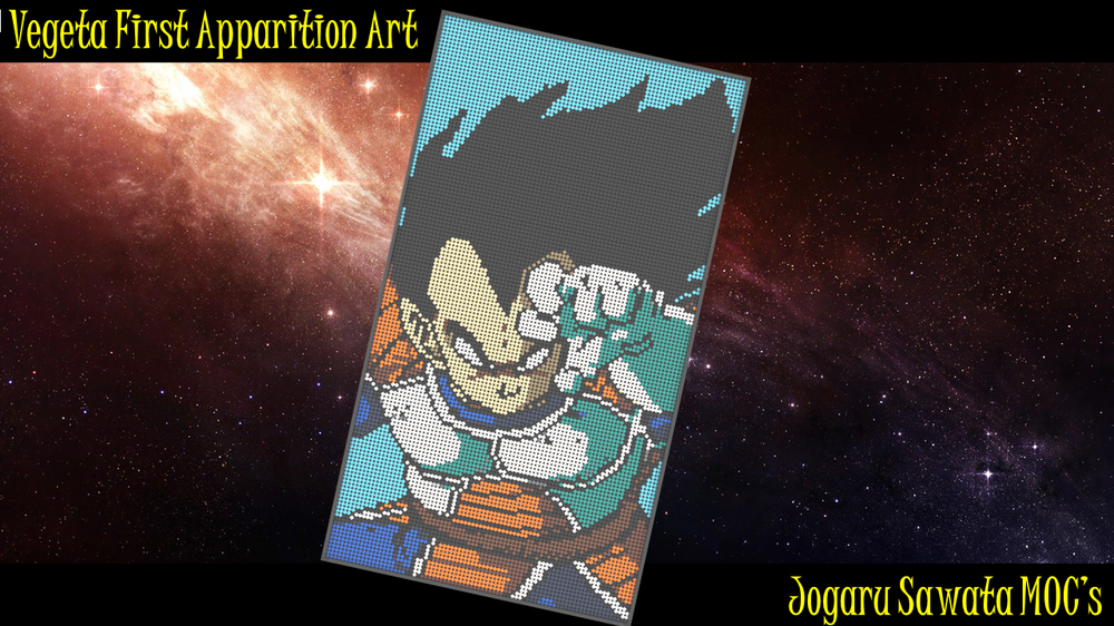LEGO MOC Vegeta First Apparition Art by Jogaru Sawata MOCs ...