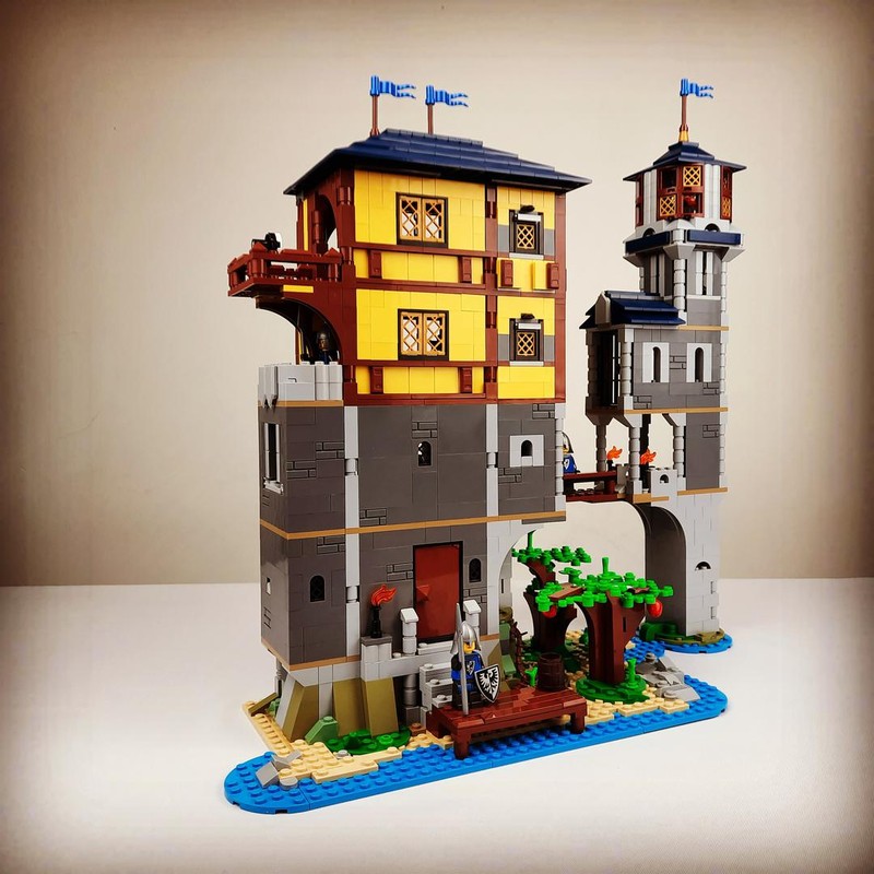 LEGO MOC Inselfestung by Haibricks | Rebrickable - Build with LEGO