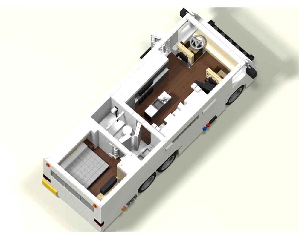 LEGO MOC Lego RV Motorhome by Reworked Lego Designs | Rebrickable ...