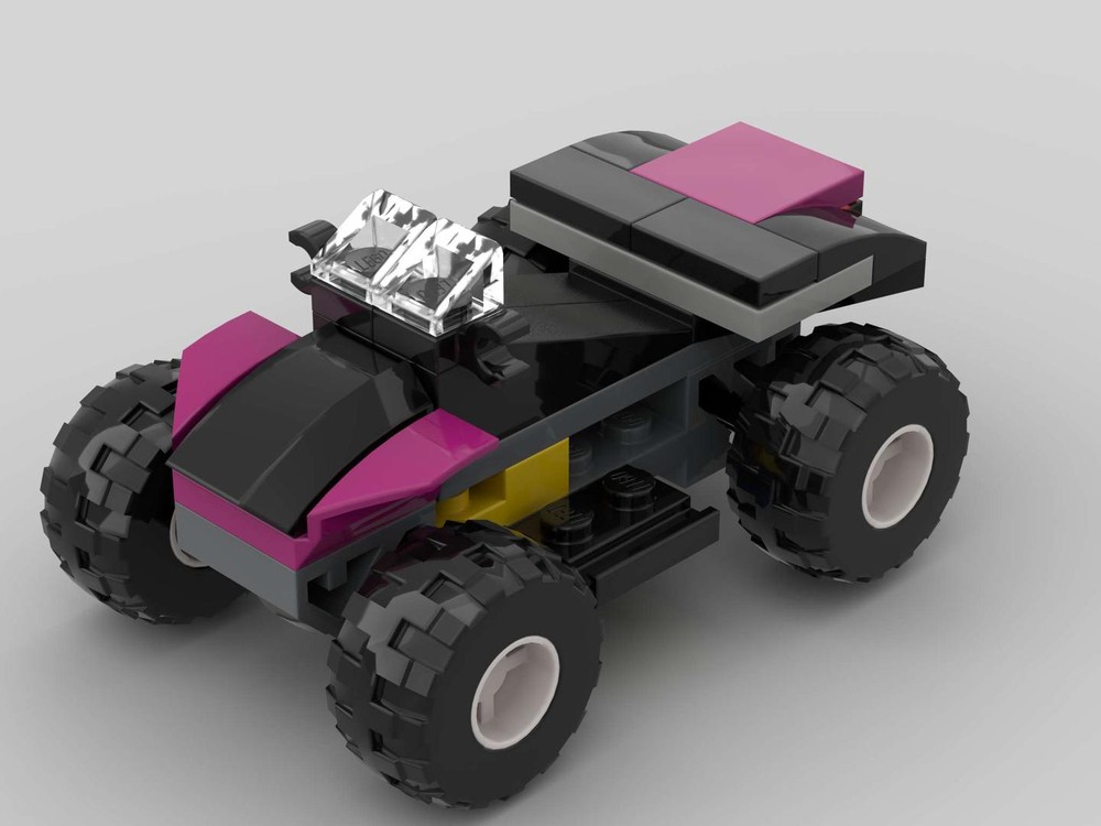 LEGO MOC Quad for Race Buggy Transporter by GDm | Rebrickable - Build ...