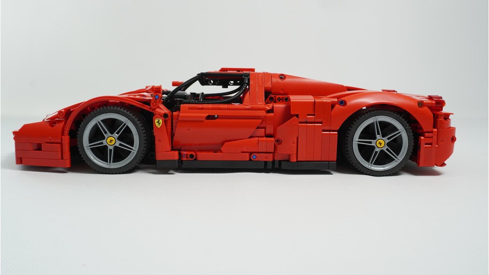 LEGO MOC Ferrari Enzo 8653 MOD 1:10 Scale by Lukas2020 | Rebrickable ...