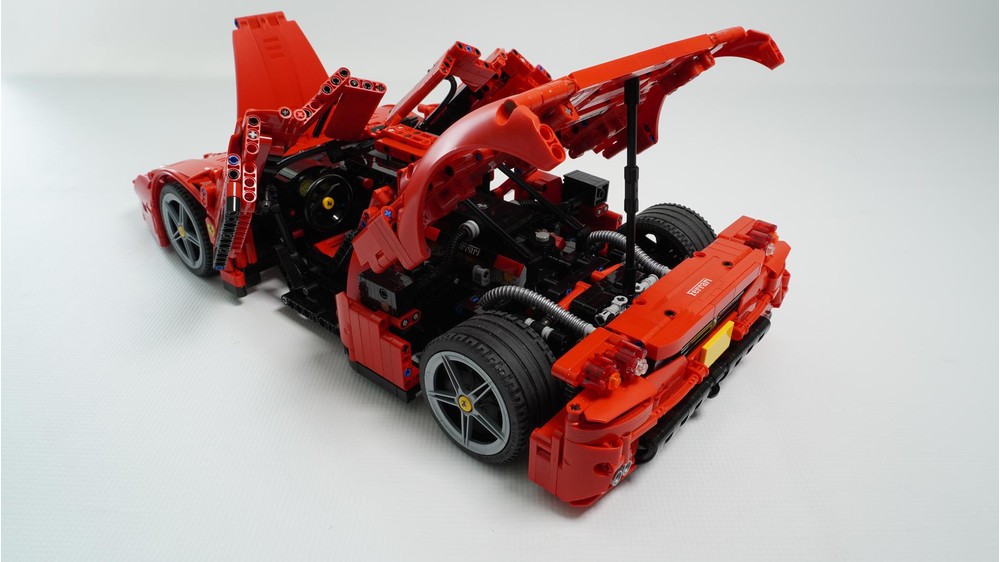 LEGO MOC Ferrari Enzo 8653 MOD 1:10 Scale by Lukas2020 | Rebrickable ...