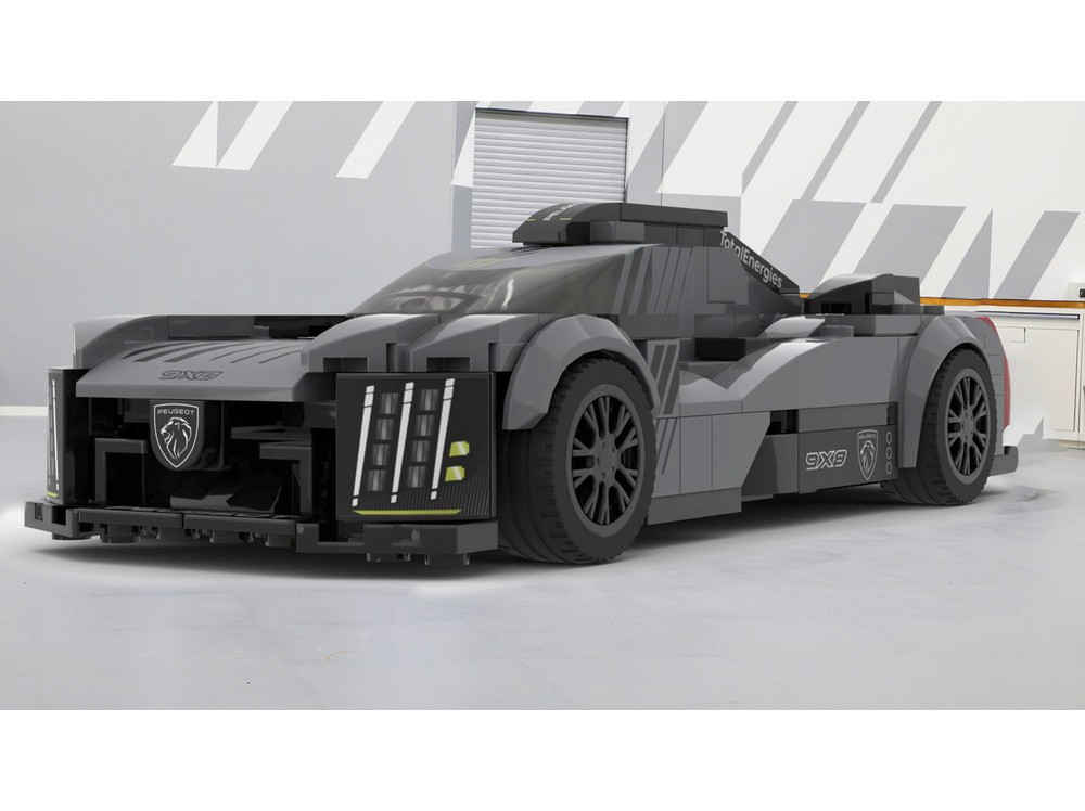 LEGO MOC Peugeot 9X8 Hybrid 2022 by SFH_Bricks | Rebrickable - Build ...