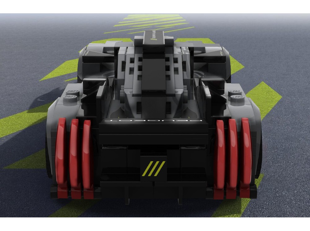 LEGO MOC Peugeot 9X8 Hybrid 2022 by SFH_Bricks | Rebrickable - Build ...