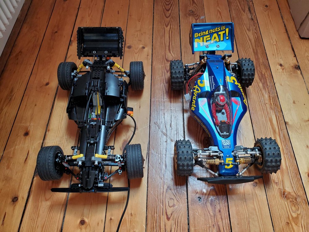 LEGO MOC RC Buggy Tamiya Avante 1/10 by Anatole | Rebrickable - Build ...