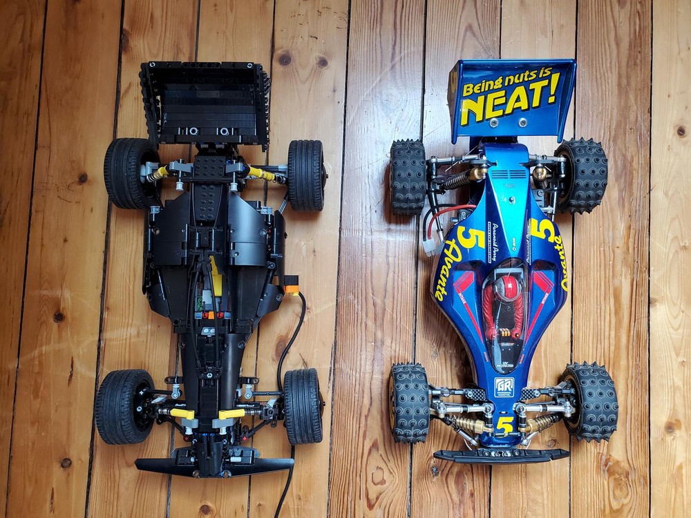 LEGO MOC RC Buggy Tamiya Avante 1/10 by Anatole | Rebrickable - Build ...