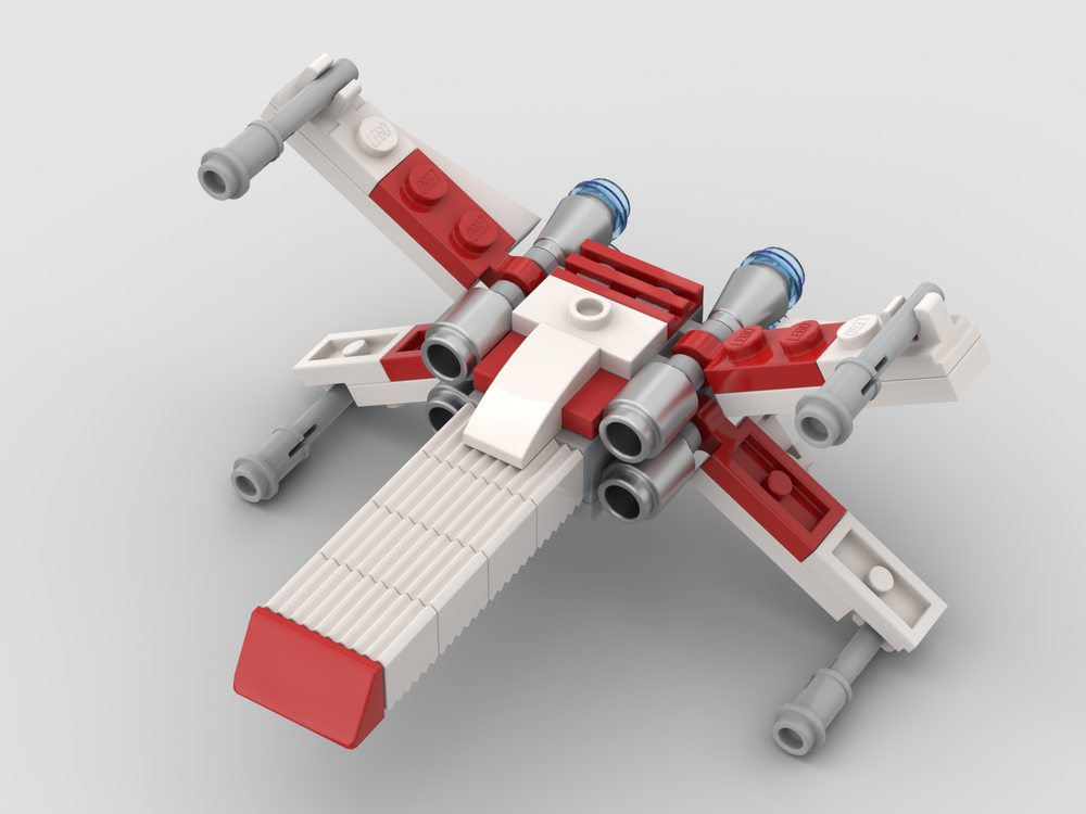 LEGO MOC X-Wing (mini) by aquir | Rebrickable - Build with LEGO
