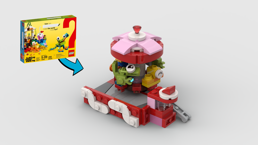 LEGO MOC Micro Carousel by sebbl | Rebrickable - Build with LEGO
