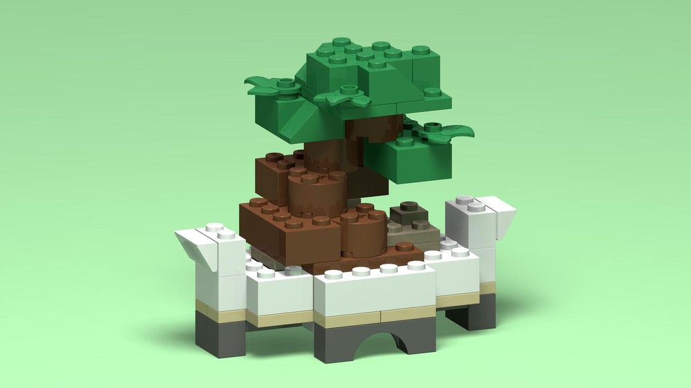Lego Moc Bygglek Container Garden Big Bonsai By Mattking4
