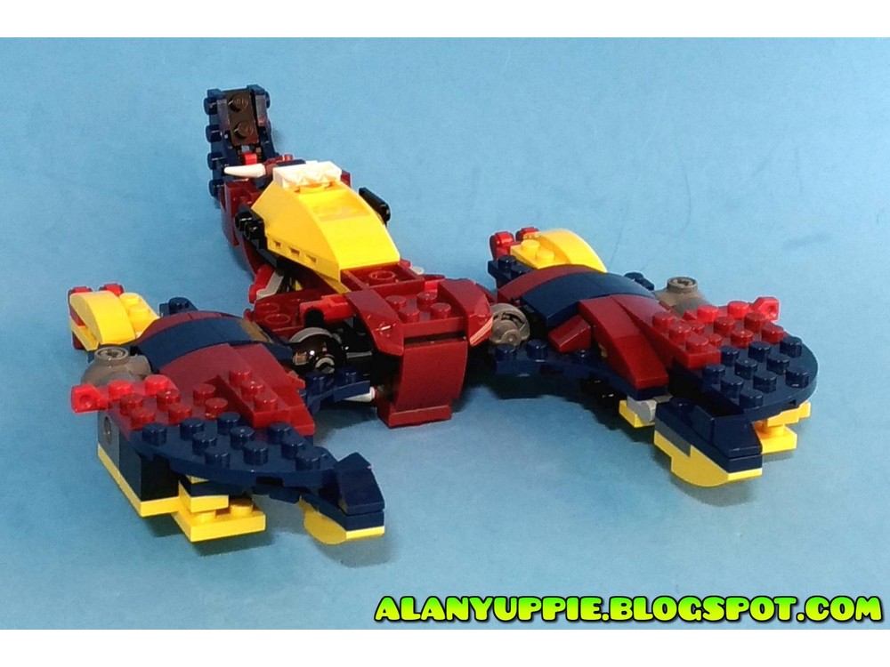 LEGO MOC Transformer Jet Plane from LEGO Creator 31102: Fire Dragon by ...