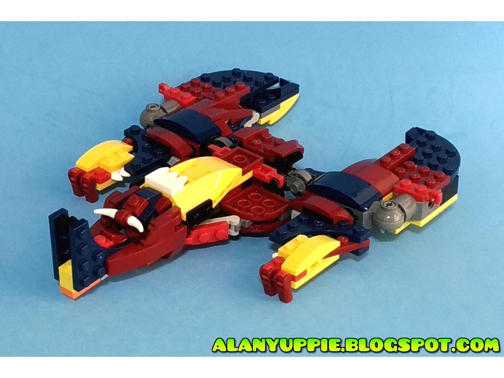 LEGO MOC Transformer Jet Plane from LEGO Creator 31102: Fire Dragon by ...