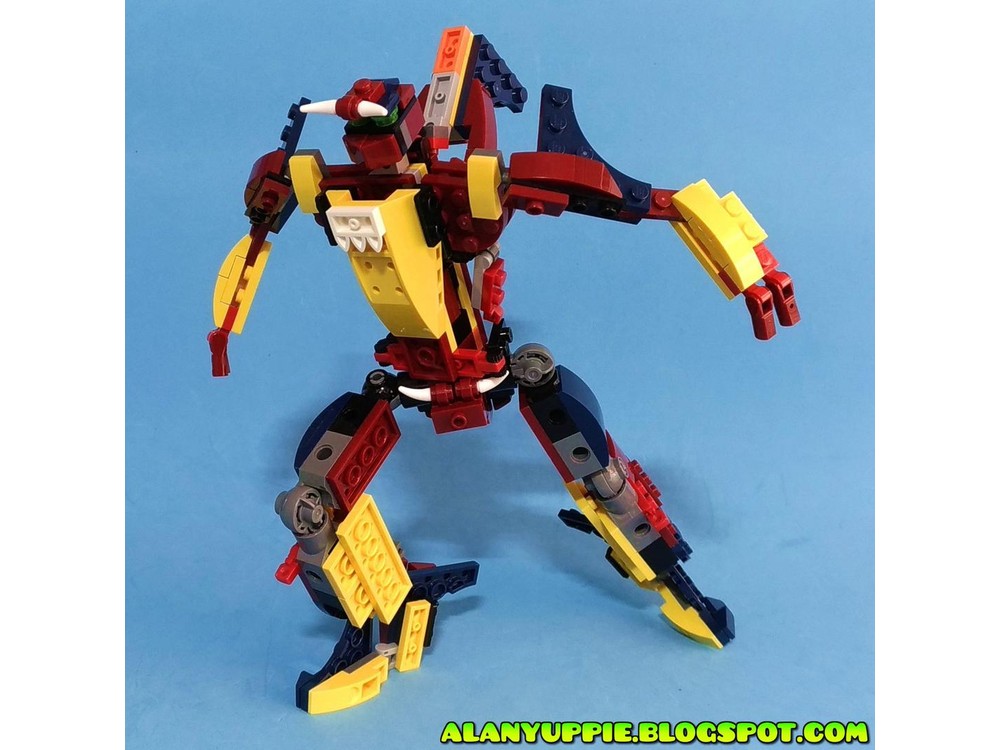 LEGO MOC Transformer Jet Plane from LEGO Creator 31102: Fire Dragon by ...