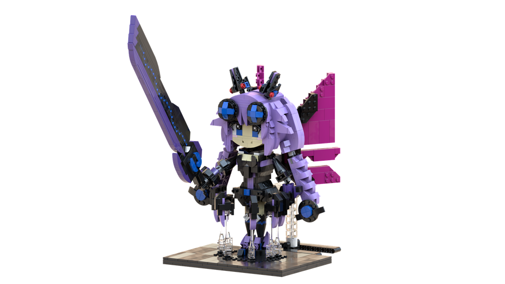 LEGO MOC Purple Heart by BrickHugger171 | Rebrickable - Build with LEGO
