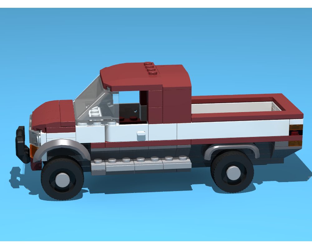 LEGO MOC Two Tone Pick-up Truck by The Lego Master | Rebrickable ...