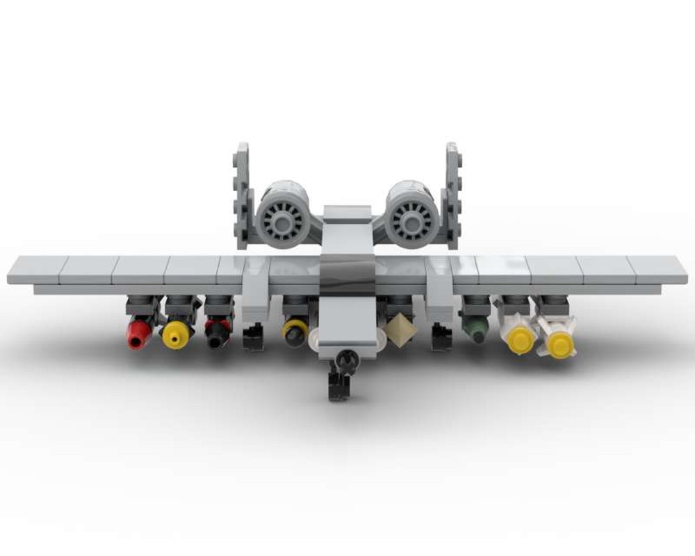 LEGO MOC A-10 Thunderbolt ("Warthog") MINI [Remastered] by meregt ...