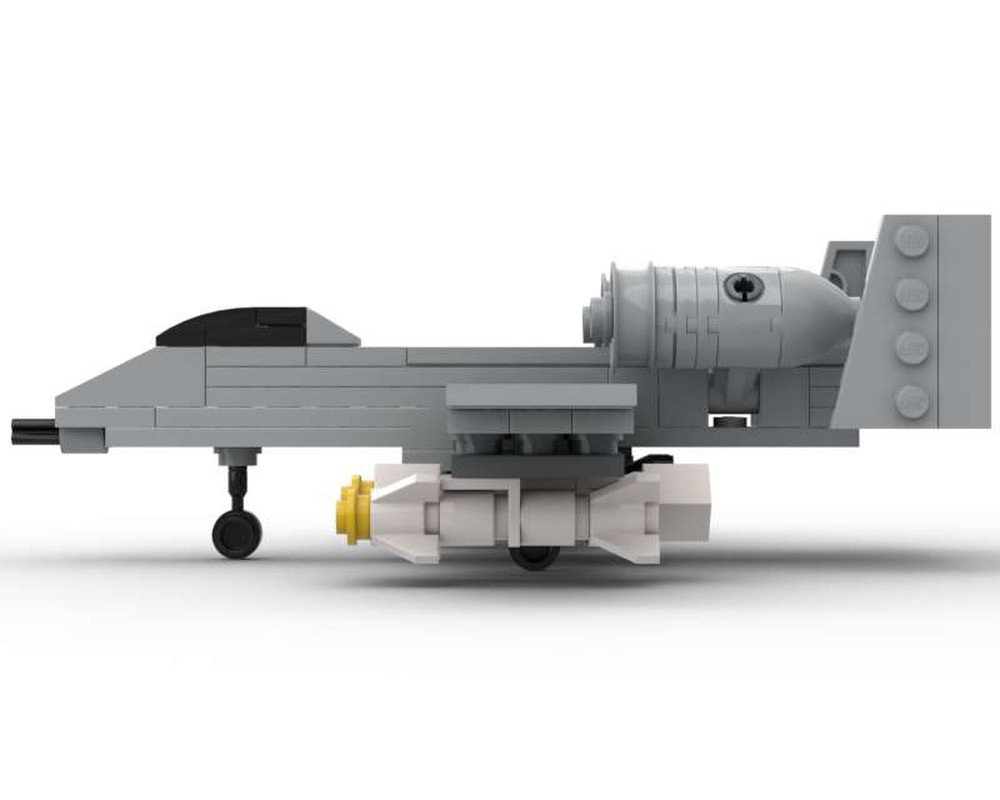 LEGO MOC A-10 Thunderbolt ("Warthog") MINI [Remastered] by meregt ...