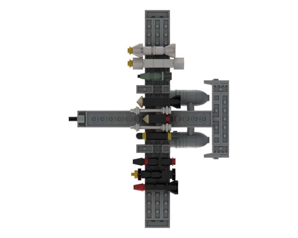 LEGO MOC A-10 Thunderbolt ("Warthog") MINI [Remastered] by meregt ...