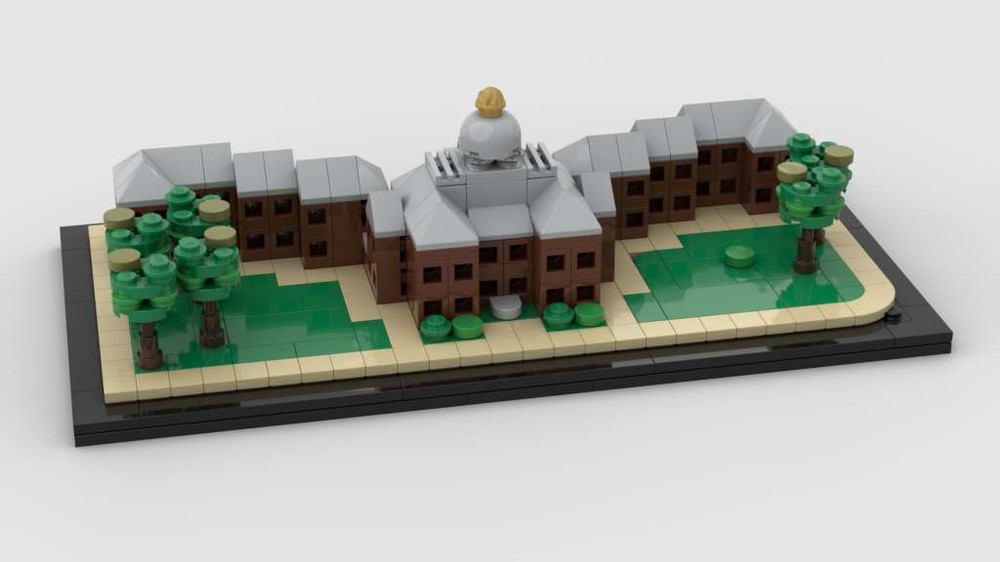 LEGO MOC Royal Dutch Palace Paleis Huis ten Bosch Landmark (The Hague ...