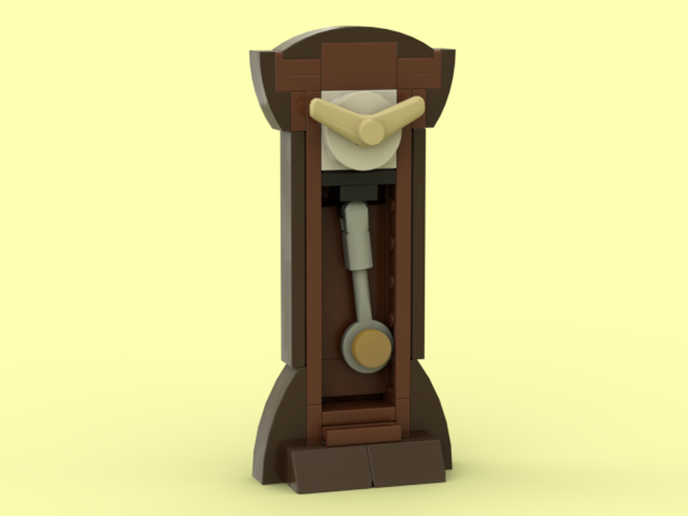 LEGO MOC Grandfather Clock by LegoOri | Rebrickable - Build with LEGO