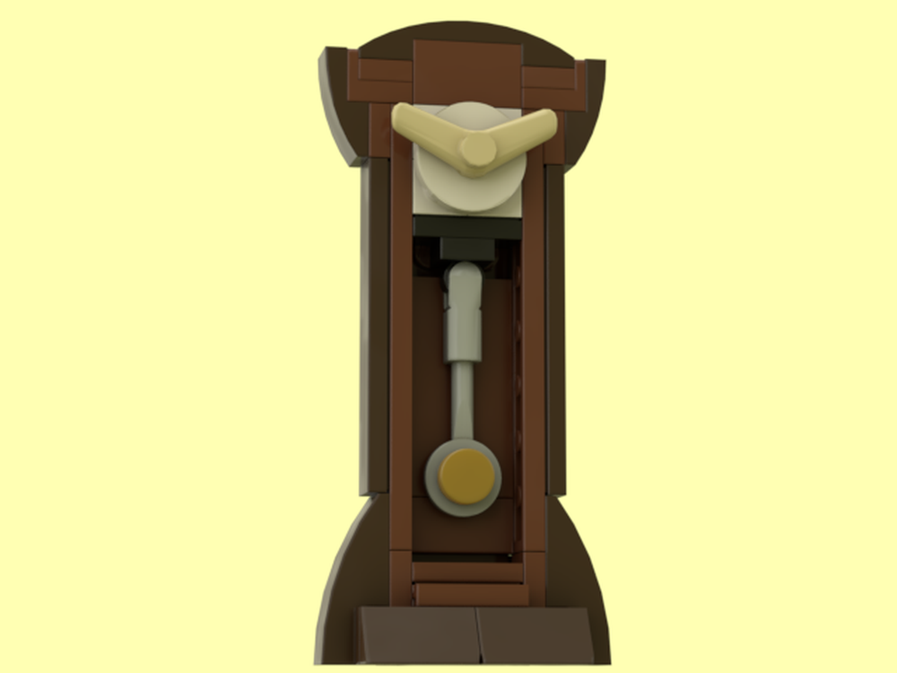 LEGO MOC Grandfather Clock by LegoOri | Rebrickable - Build with LEGO